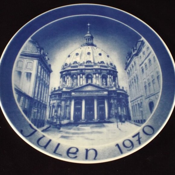 Kirke Platten | Accents | Julen 97 Kirke Platten Blue Wall Hanging Dcor ...